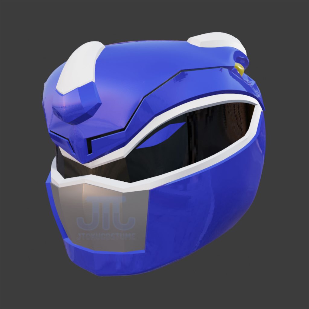 Power Ranger Ninja TURTLES Blue Leo Helmet 3D STL - JTOKUCOSTUME