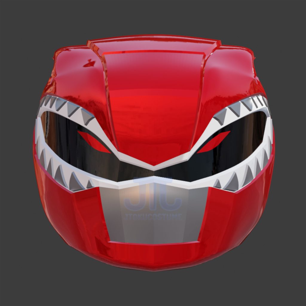 Power Ranger Ninja TURTLES Red Raphael Helmet 3D STL - JTOKUCOSTUME