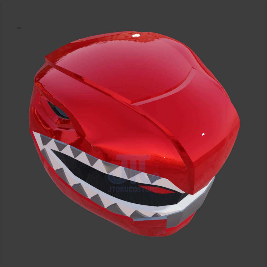 Power Ranger Ninja TURTLES Red Raphael Helmet 3D STL - JTOKUCOSTUME