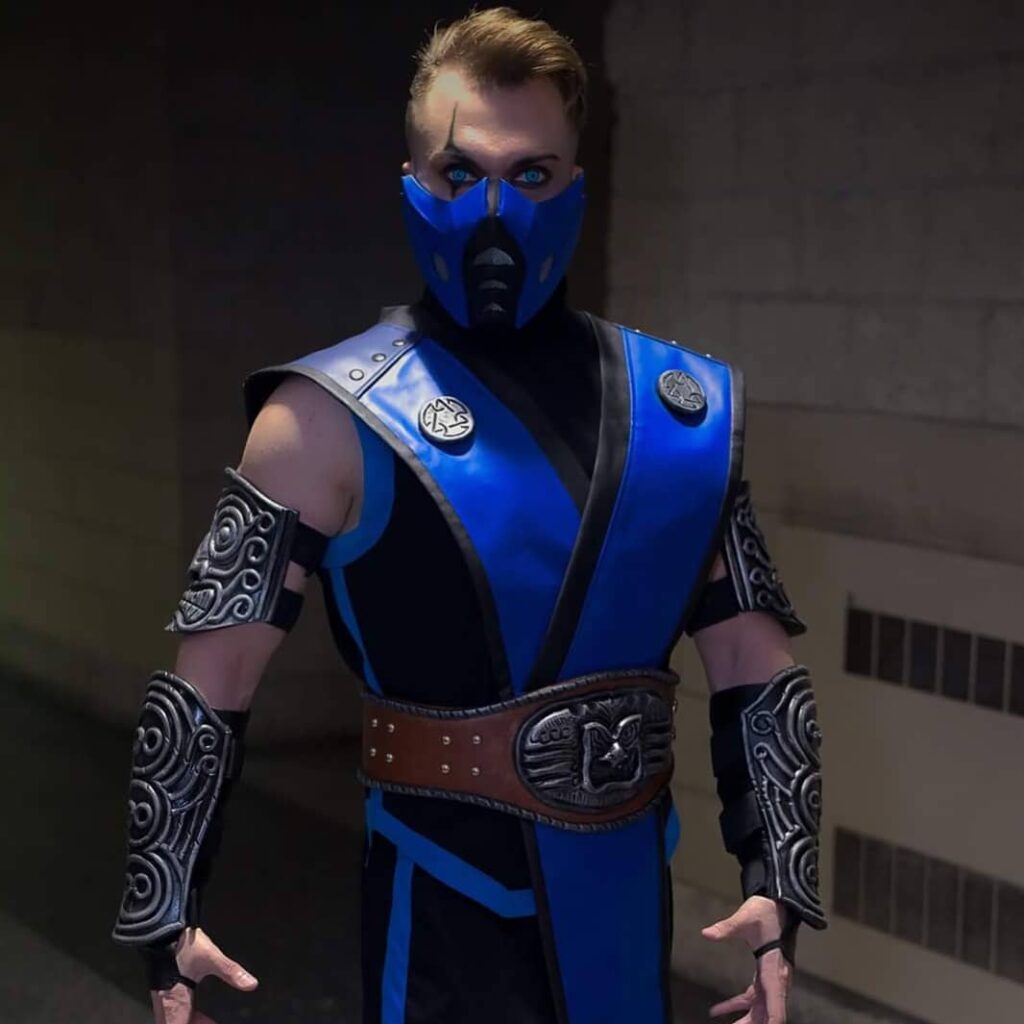Sub Zero Mortal Kombat Costume | Custom Size - JTOKUCOSTUME
