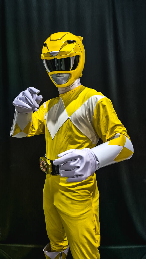 MMPR Yellow Ranger Costume - JTOKUCOSTUME