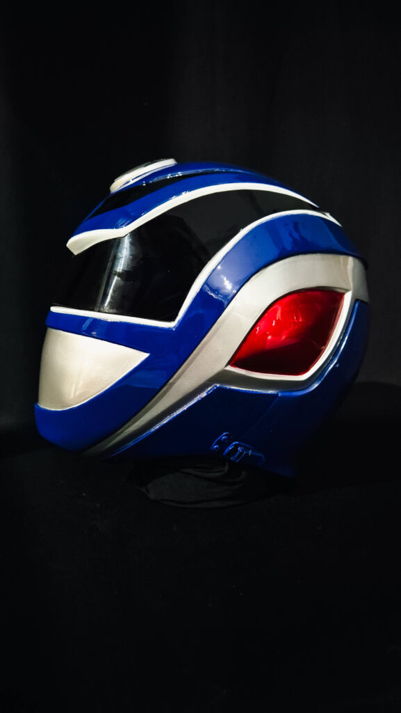 SPD Blue Ranger Helmet Only [CUSTOM SIZE] - JTOKUCOSTUME