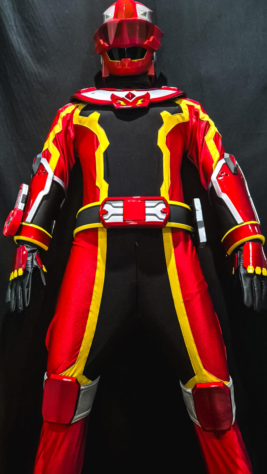 Kizuna Red Costume Rangers - JTOKUCOSTUME