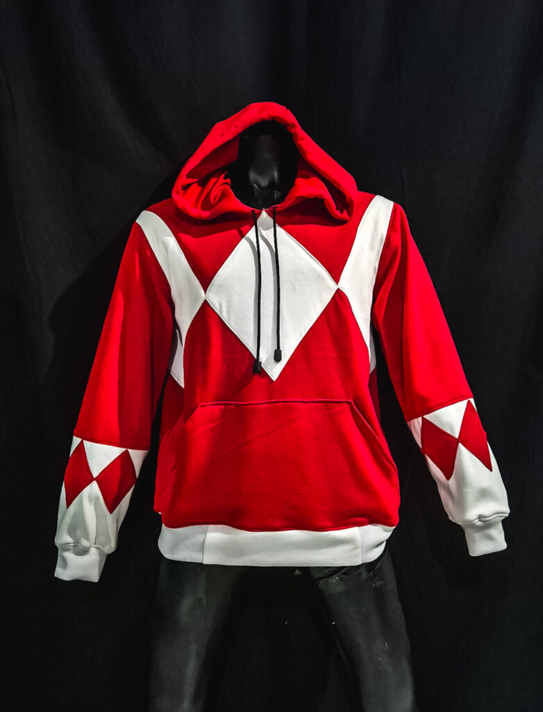 MMPR Red Hoodie Power Ranger - JTOKUCOSTUME