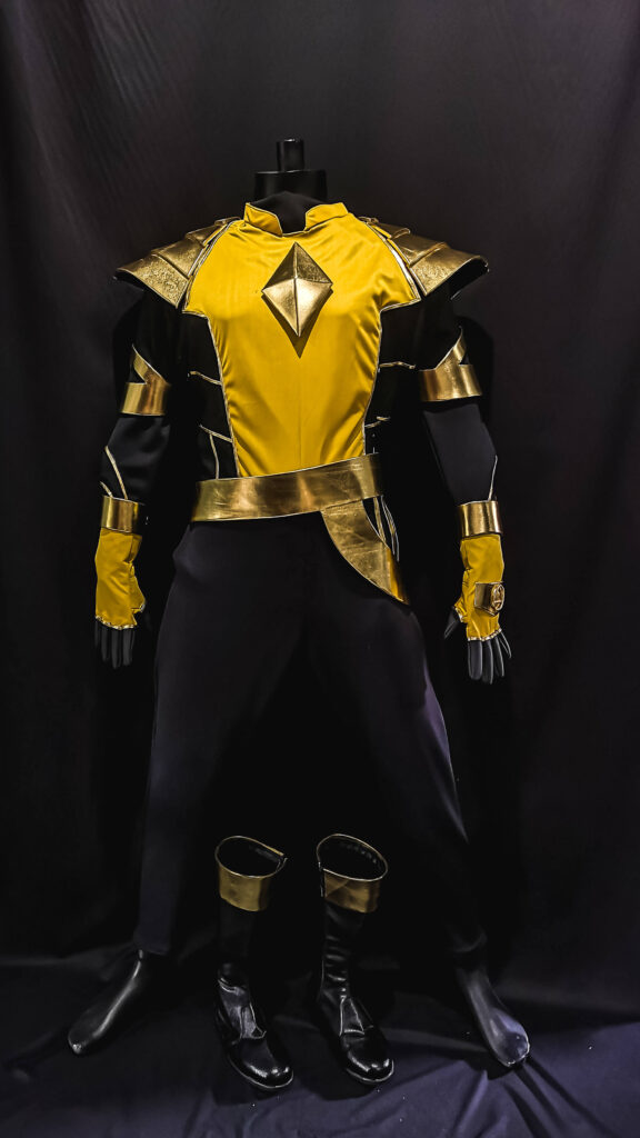 Yellow Omega Ranger Costume - JTOKUCOSTUME