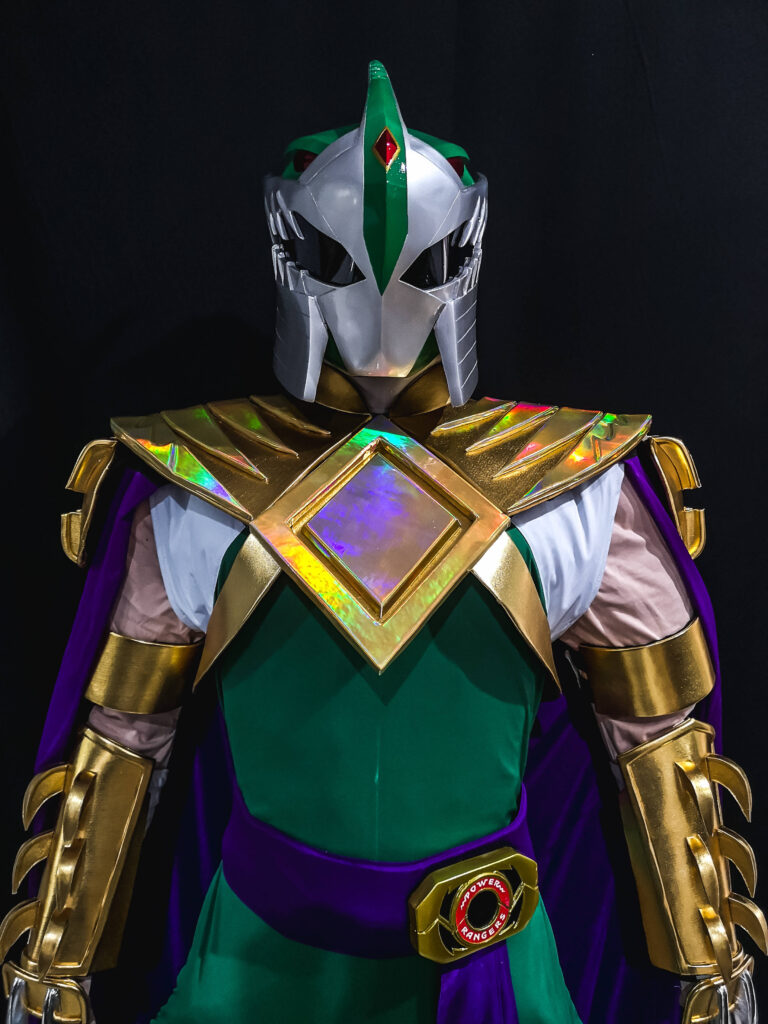 Shredder Green Ranger Costume - JTOKUCOSTUME