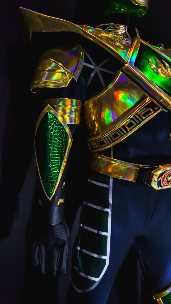 Zeo Mighty Morphin Green Ranger Costume (Custom Size & Handmade Design ...